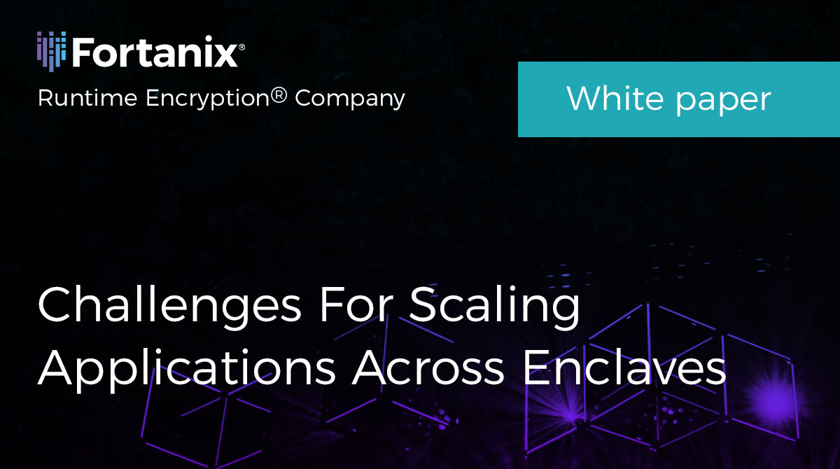 Challenges For Scaling Applications Across Enclaves
