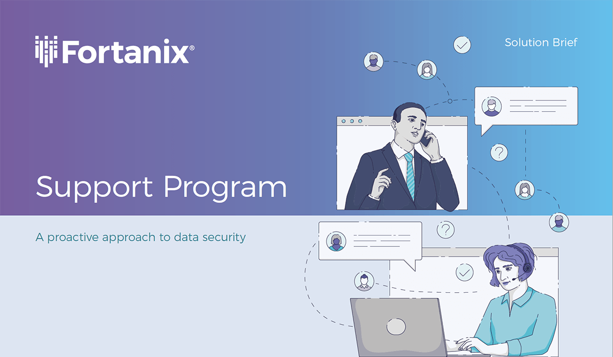 Fortanix Support Program - Technical Support Datasheet