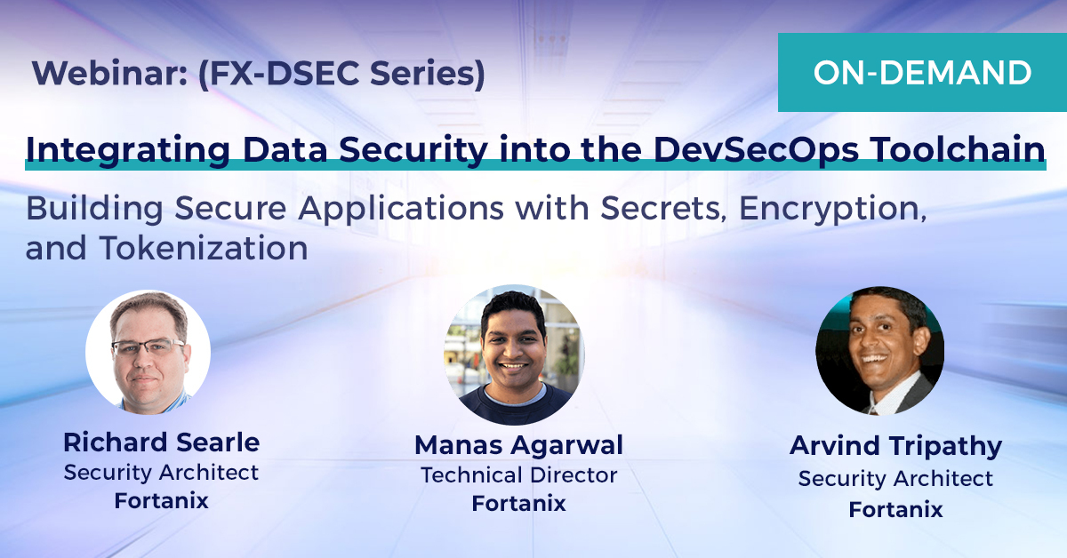 Integrating Data Security into the DevSecOps Toolchain: Building Secure ...